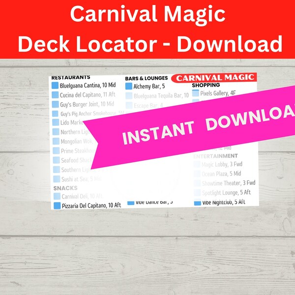 Locator Cards - Etsy