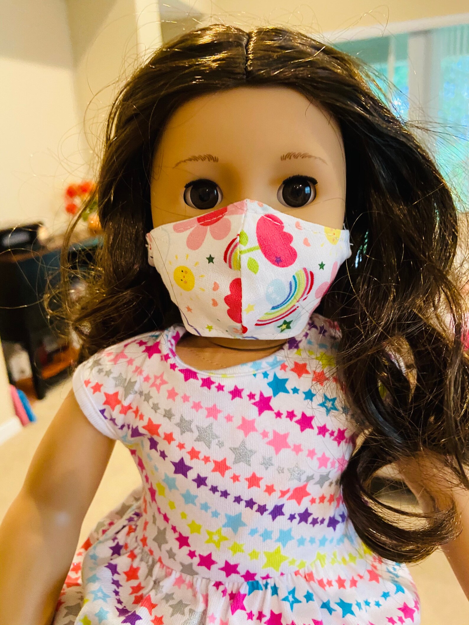 Matching Child and Doll Face Masks American Girl Doll Face | Etsy