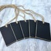Chalkboard Tags Chalkboard Labels Rustic Chalkboard Distressed | Etsy