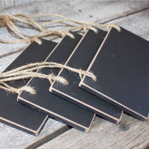 Chalkboard Tags - Etsy