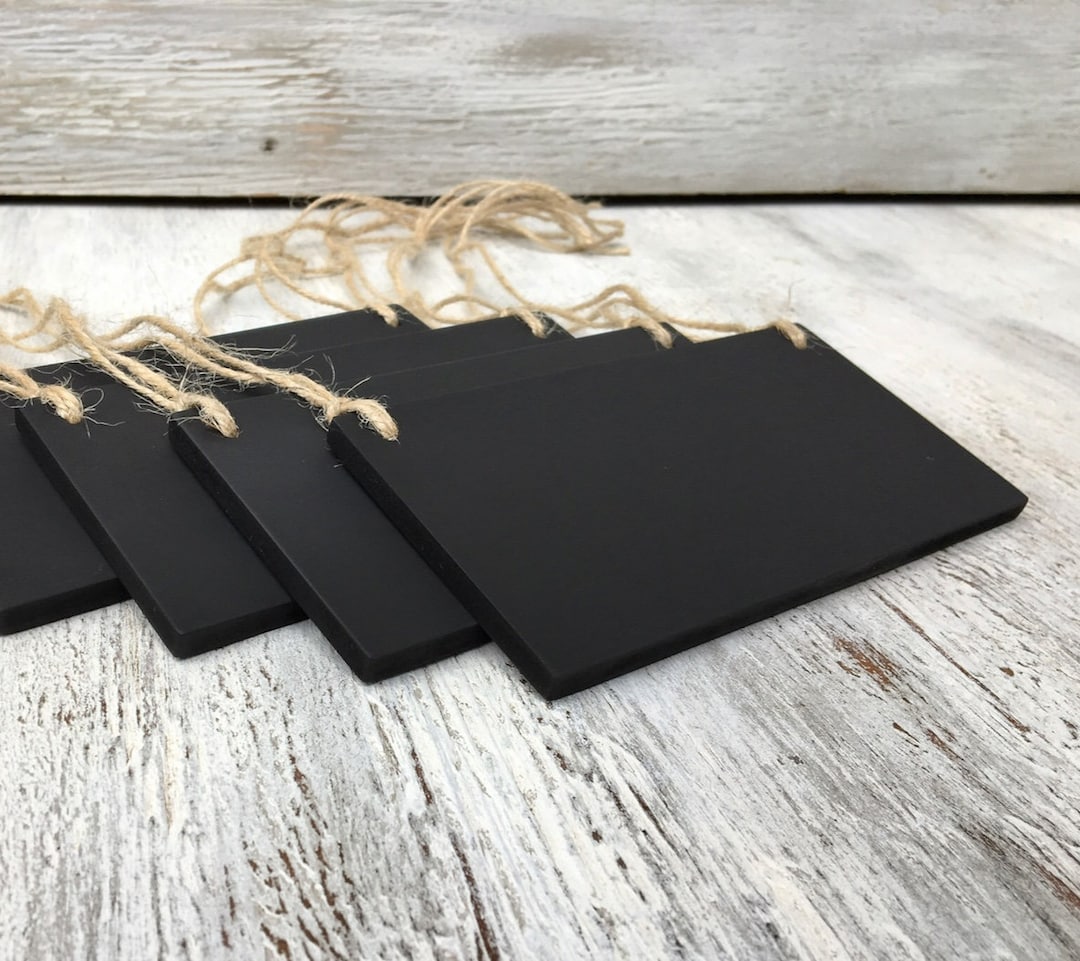 Rustic Chalkboard Tag for Bins and Baskets, Farmhouse Style Label for ...