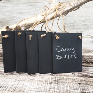 Chalkboard Tags, Chalkboard Labels With Twine, Modern Farmhouse, Rustic ...