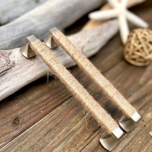 Beach House Decorative Rope Drawer Pulls, Dresser Handles, Cabinet ...