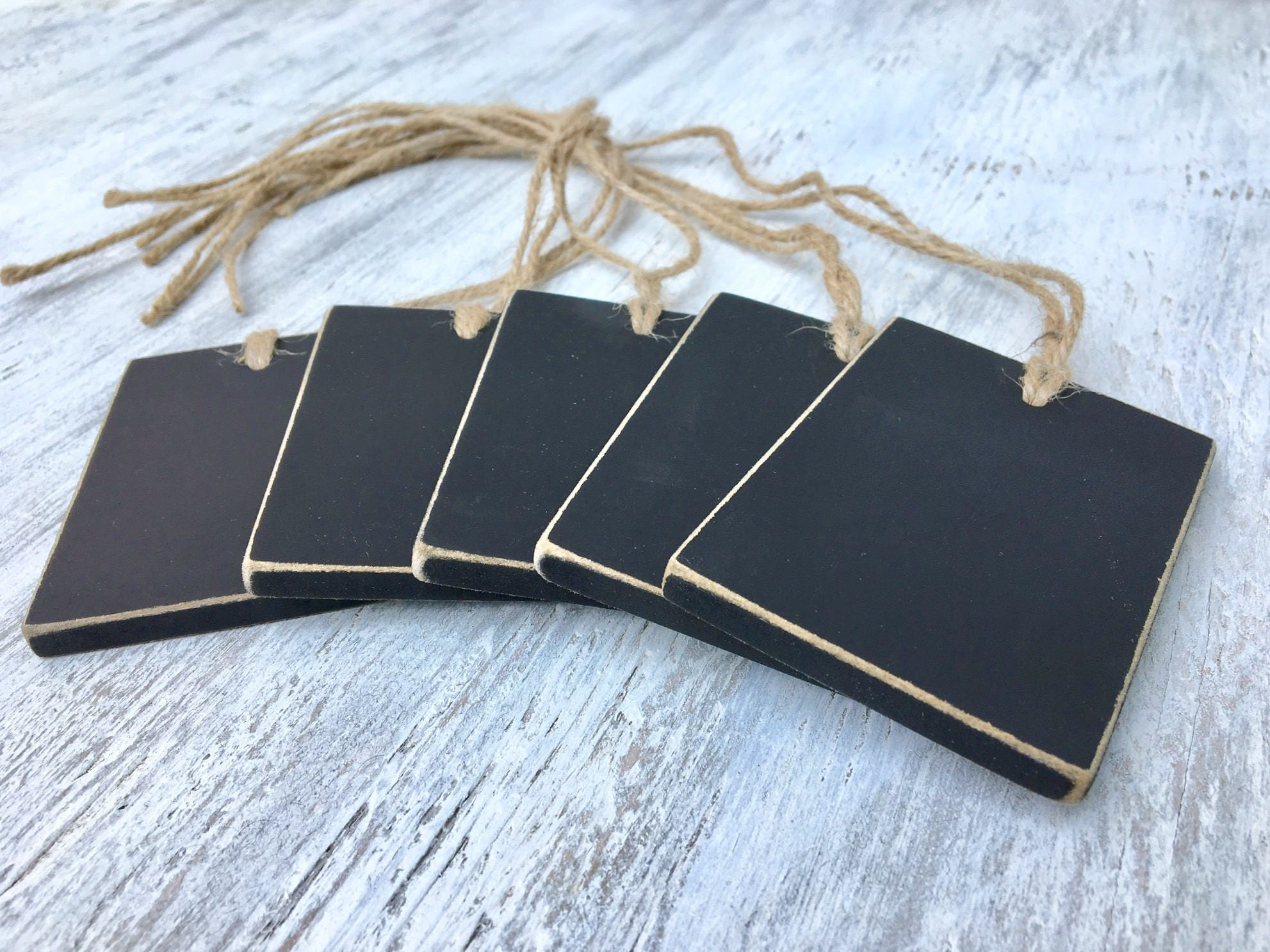 Chalkboard Tags Chalkboard Labels Rustic Chalkboard Distressed | Etsy