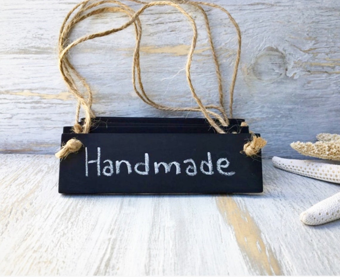 Long Chalkboard Tag Hanging Chalkboard Basket Tag Sign - Etsy