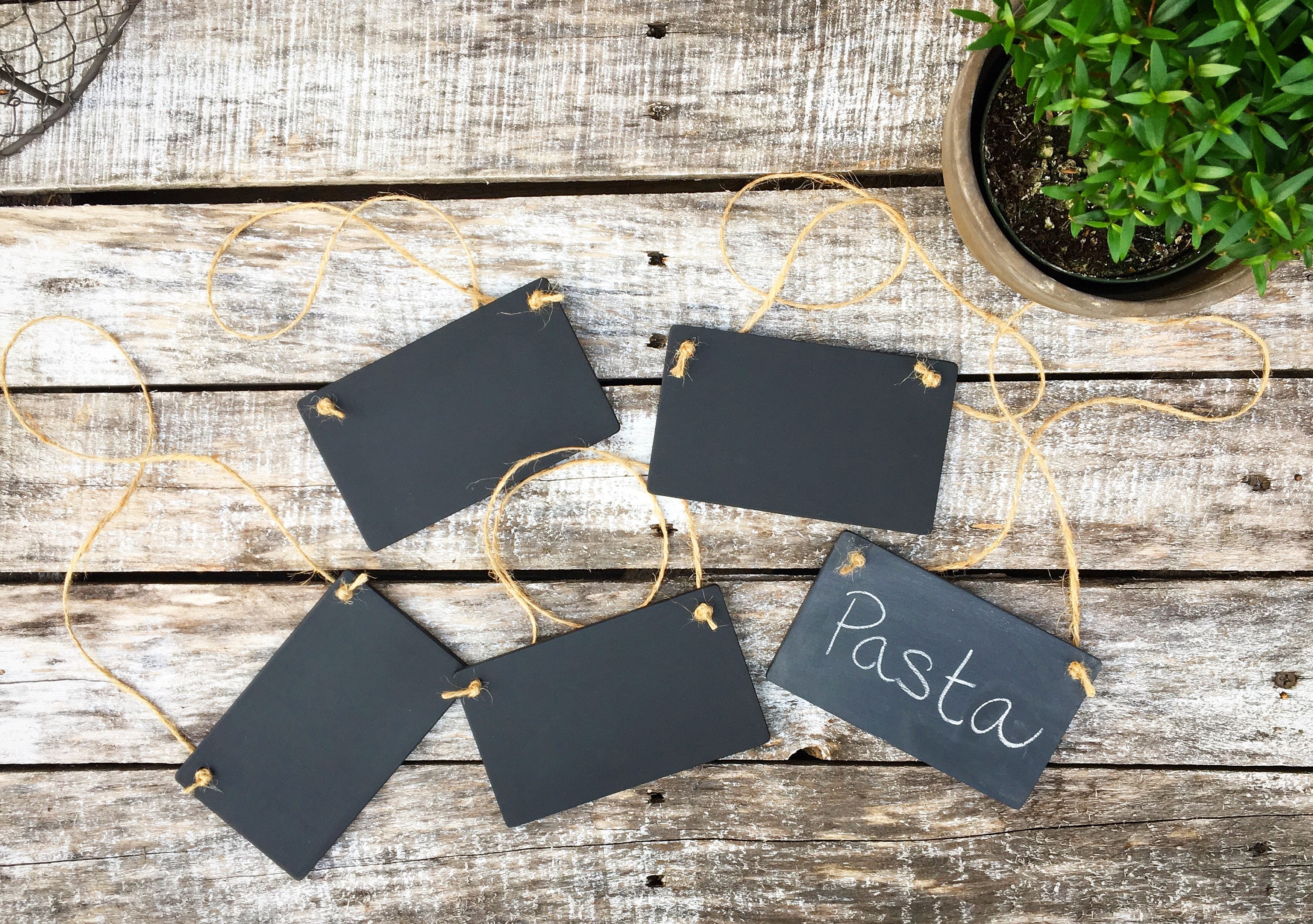 Chalkboard Labels Chalkboard Sign Chalkboard Basket Tags | Etsy