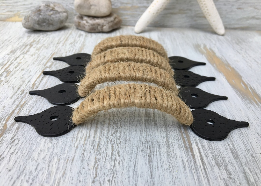 Nautical Rope Handles, Nautical Decor, Coastal Decor, Beach Farmhouse ...