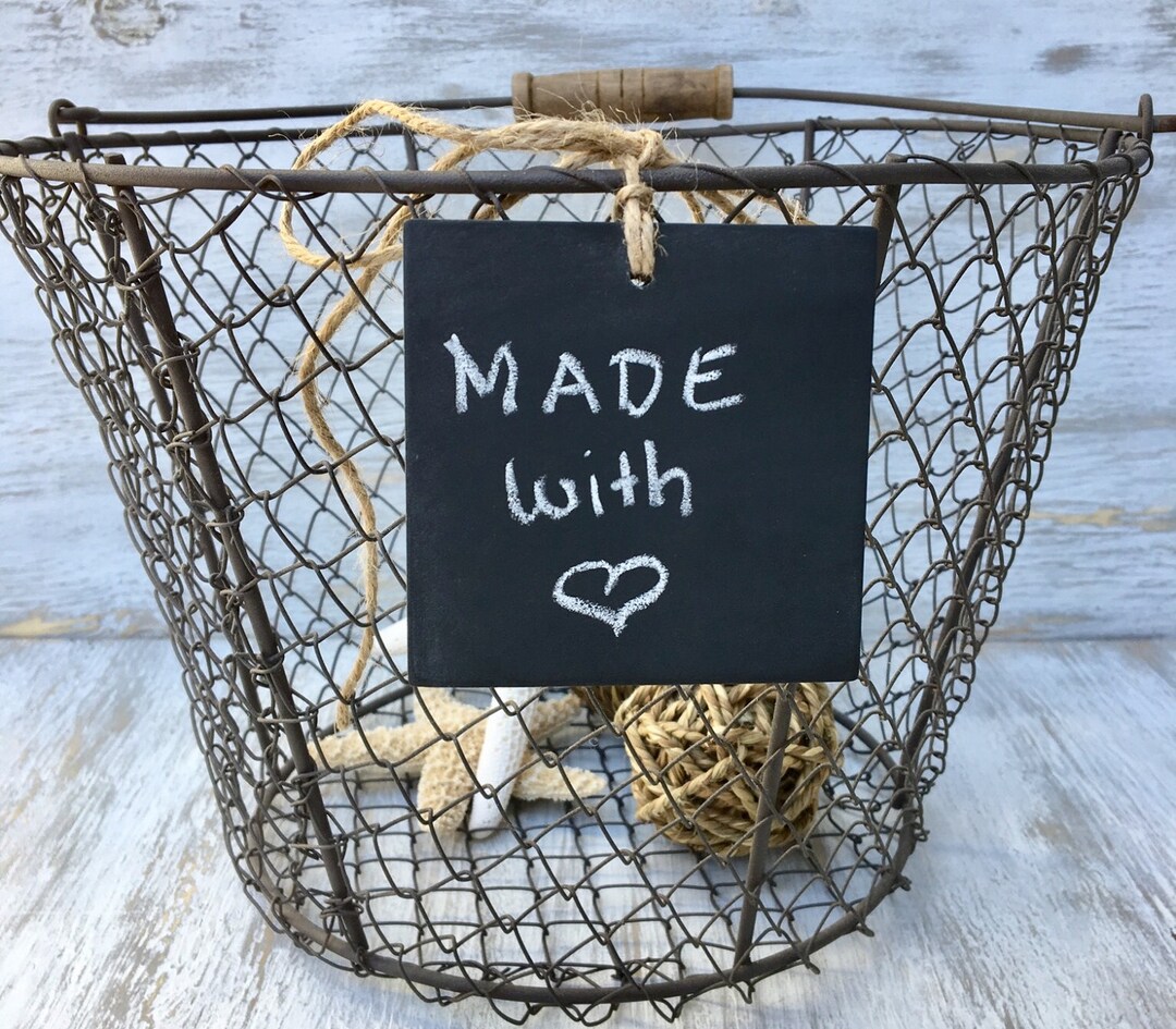 Small Chalkboard Tags Modern Farmhouse Rustic Wood Tags Chalkboard ...