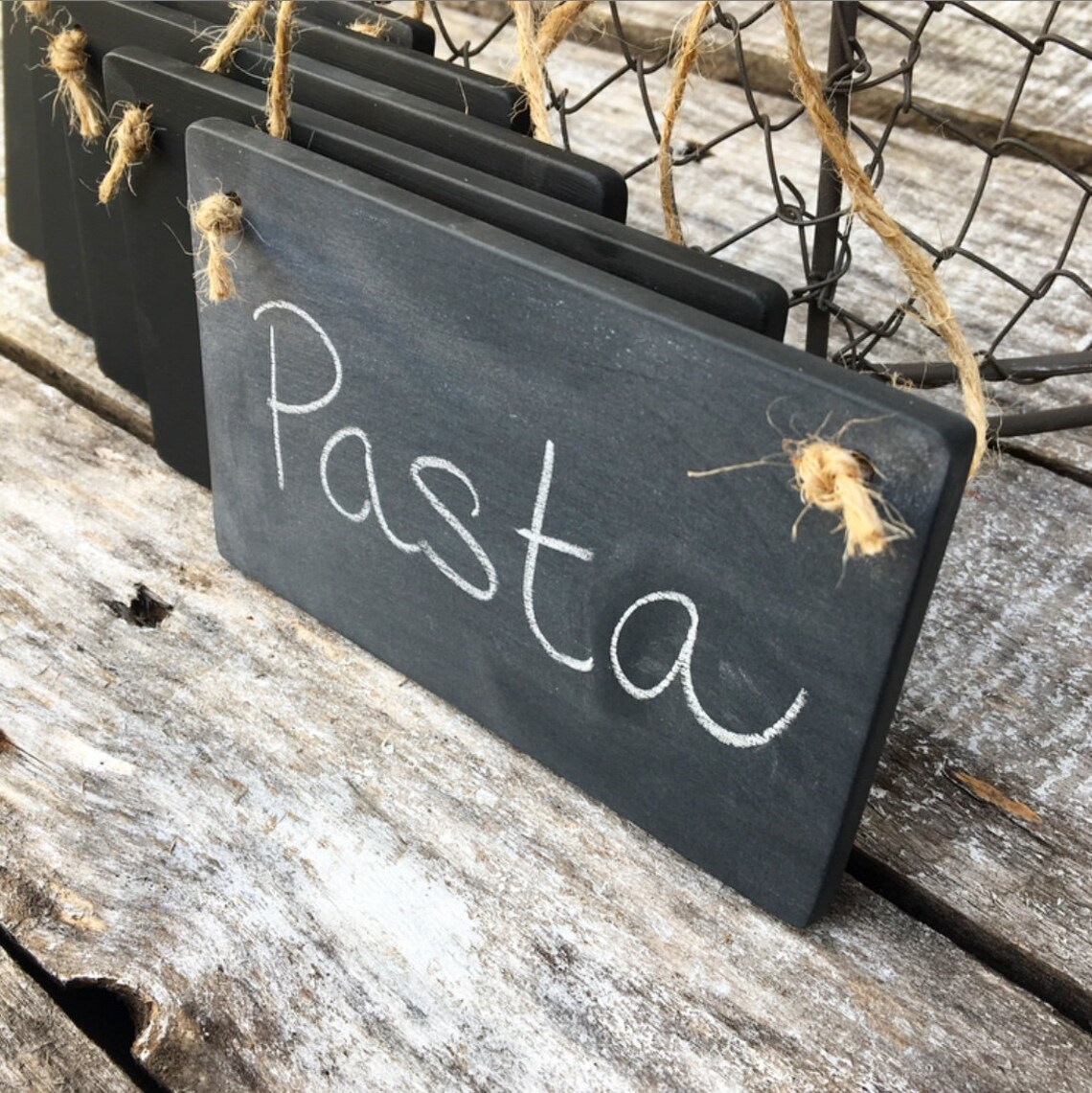 Chalkboard Labels Chalkboard Sign Chalkboard Basket Tags Kitchen Decor ...