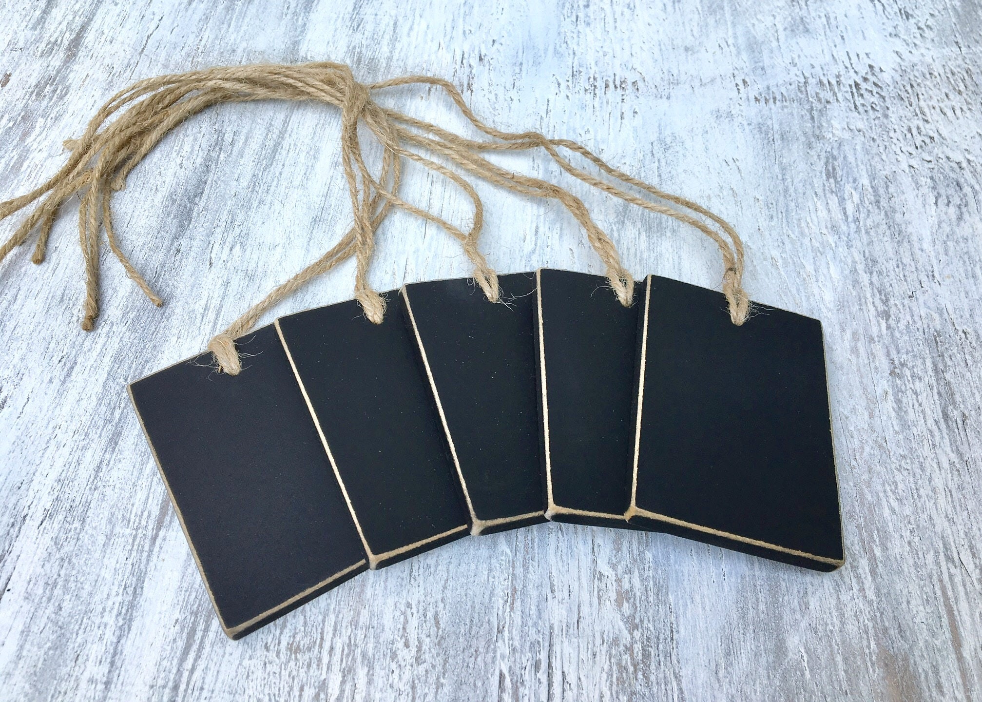 Chalkboard Tags Chalkboard Labels Rustic Chalkboard Distressed | Etsy