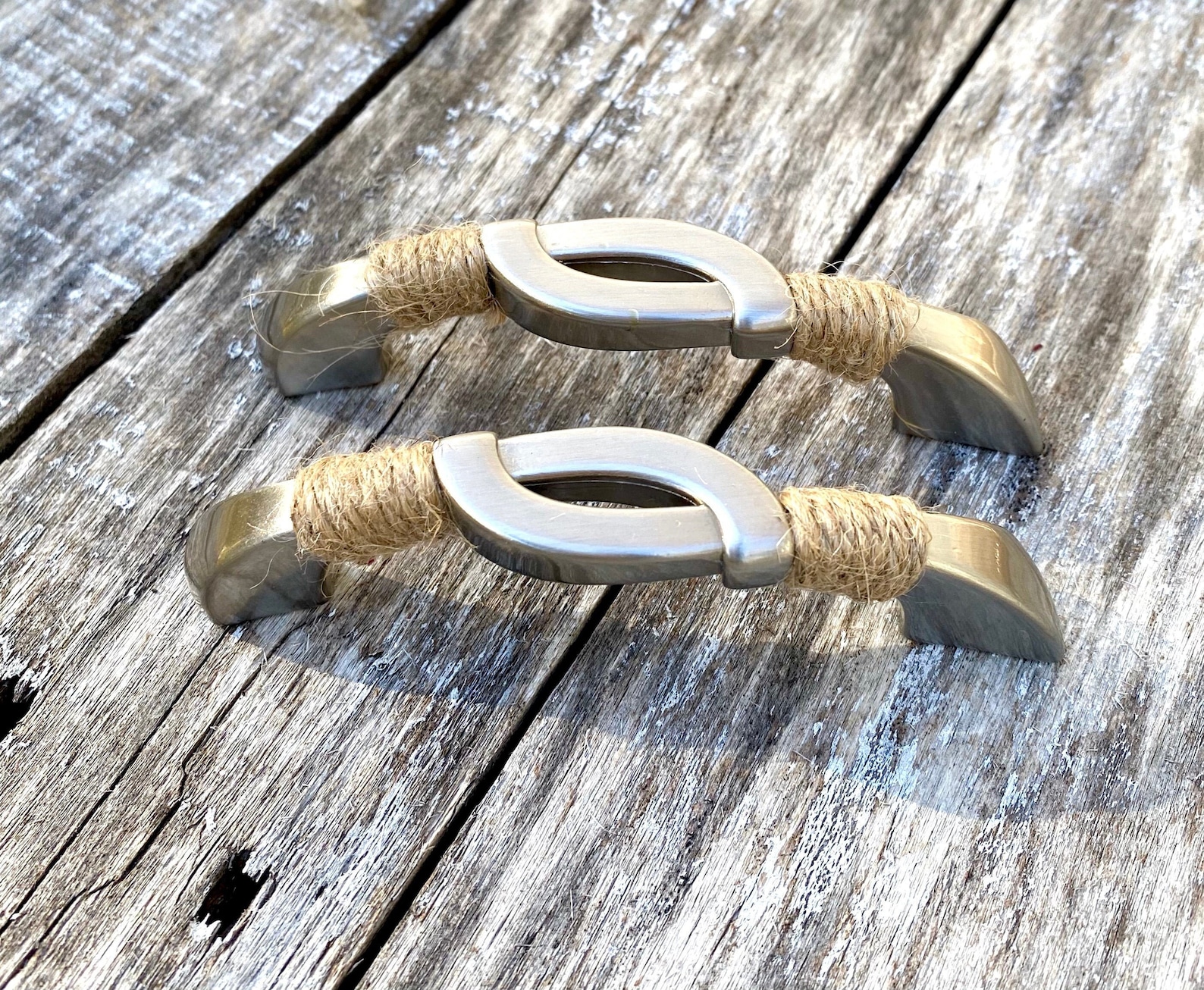 Coastal Decor Cabinet Pull, Coastal Farmhouse Kitchen Dual Mount 3” or ...