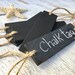 Small Chalkboard Tags Modern Farmhouse Rustic Wood Tags - Etsy