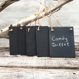 Chalkboard Tags, Chalkboard Labels With Twine, Modern Farmhouse, Rustic ...