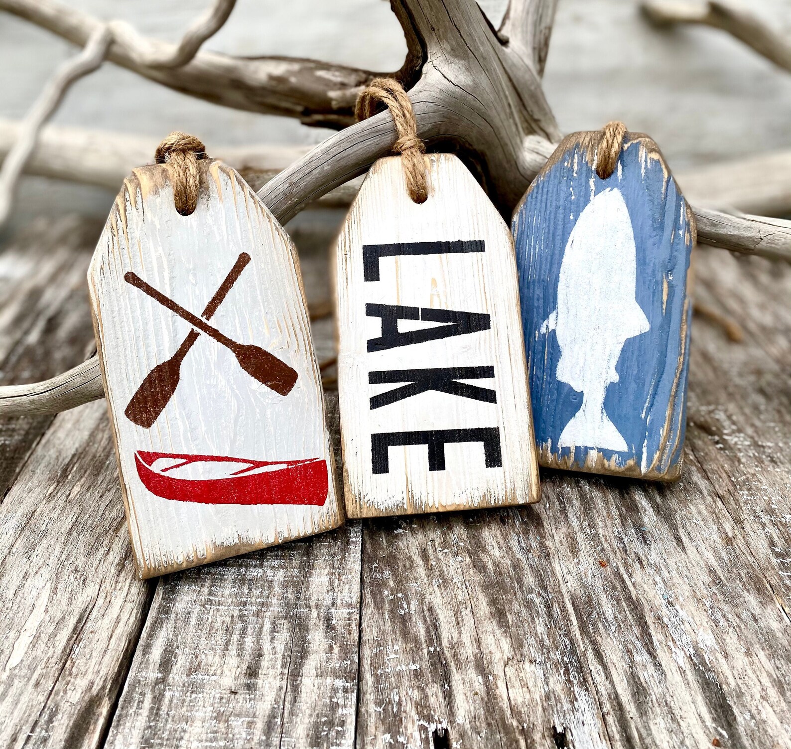 Rustic Lake Wood Sign Distressed Cabin Decor Lake House Wood | Etsy