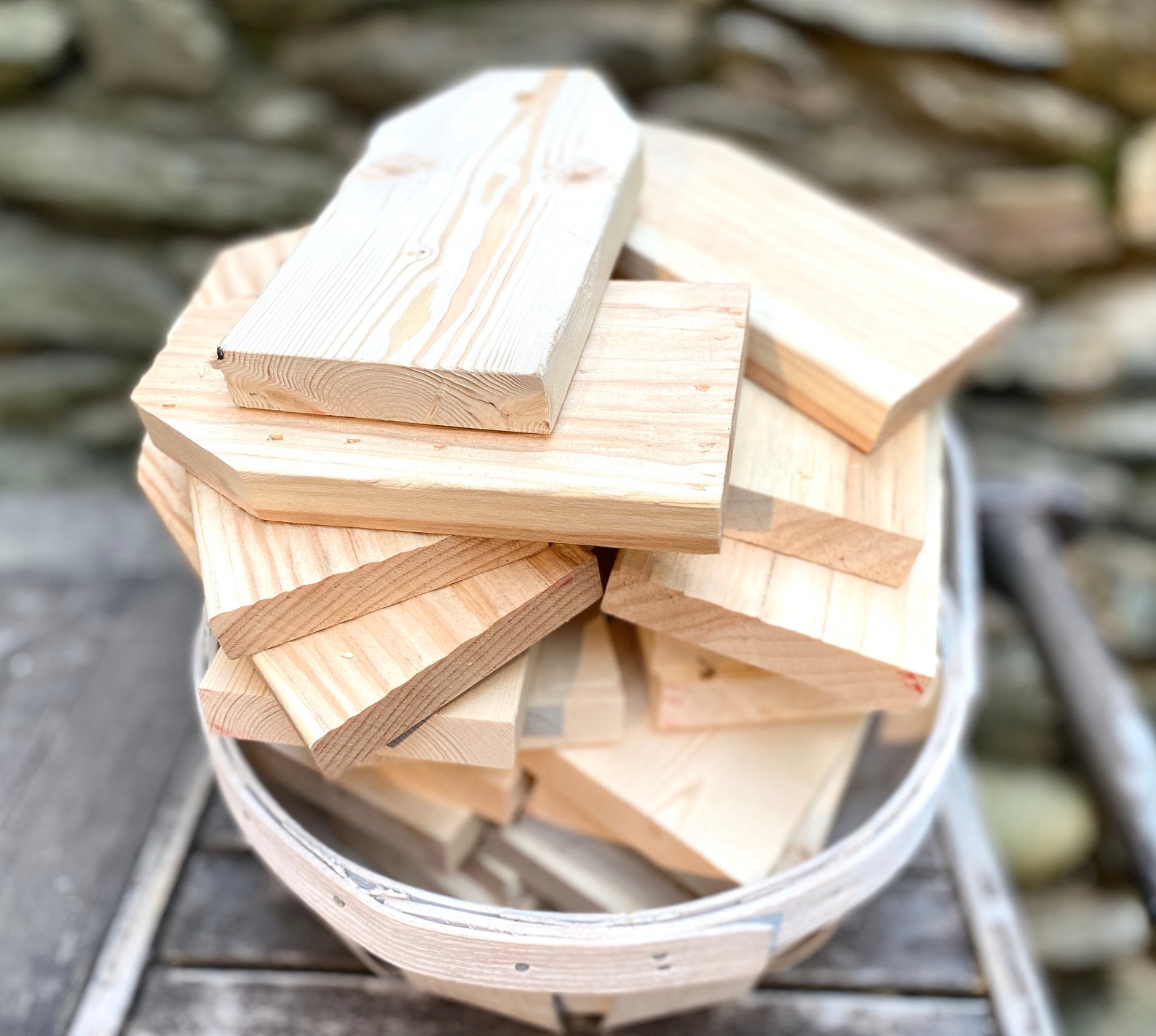 Beach Wood Sign Beach House Decor Distressed Beach Tag Set - Etsy