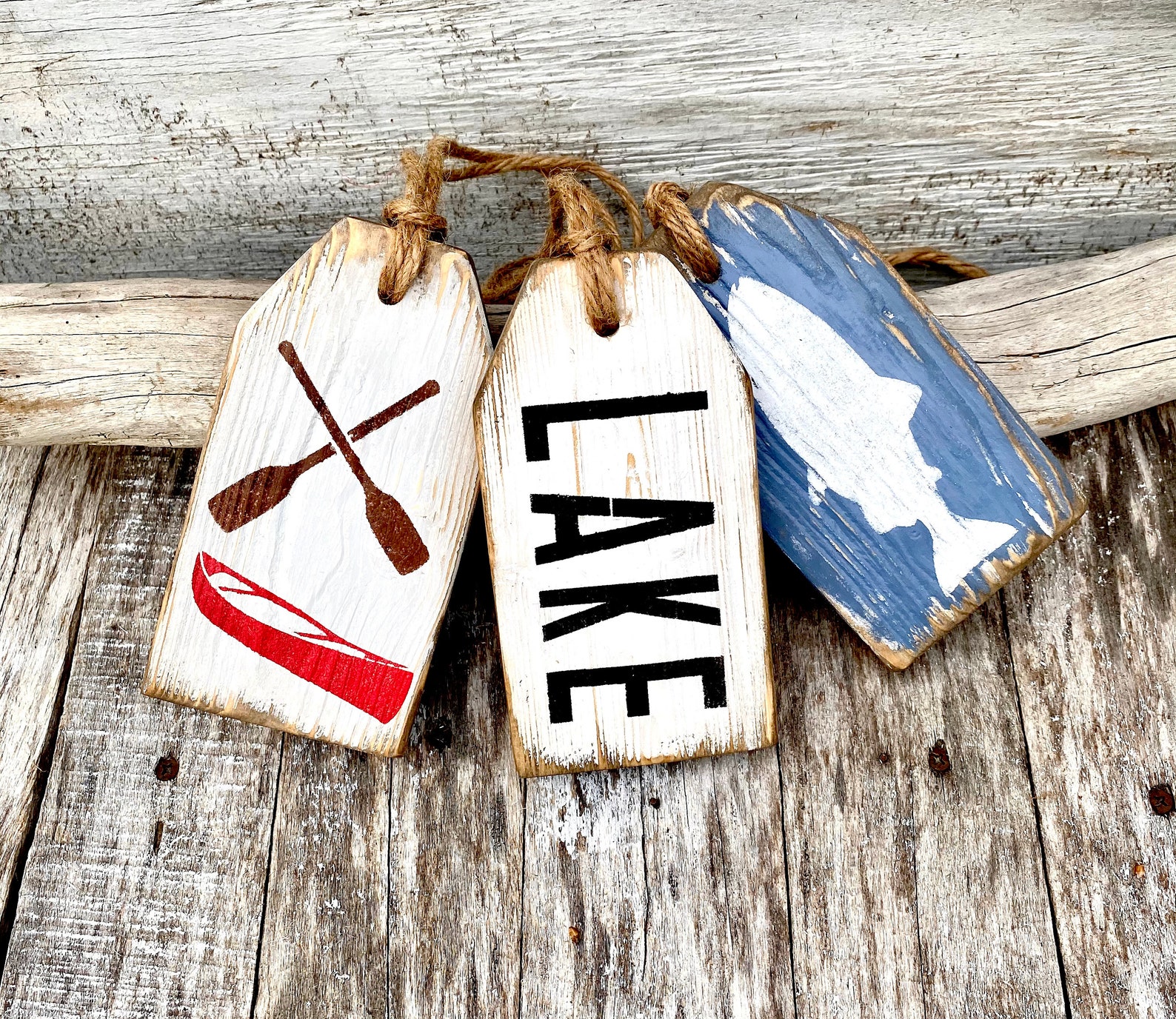 Rustic Lake Wood Sign Distressed Cabin Decor Lake House Wood | Etsy