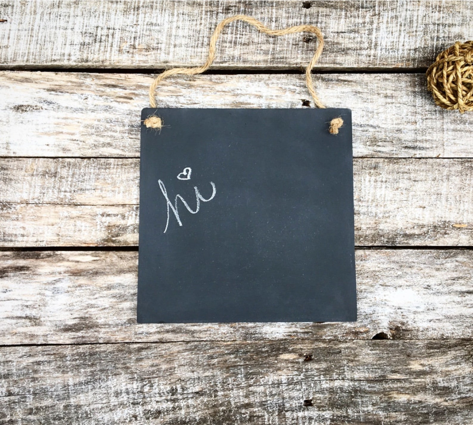 Rustic Chalkboard Blackboard Sign Hanging Chalkboard - Etsy