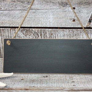 Rustic Chalkboard Distressed Hanging Chalkboard Sign Blackboard Sign ...
