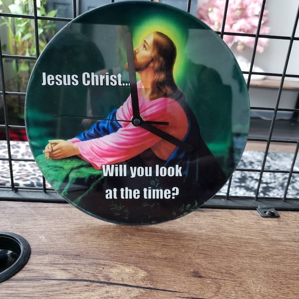 Jesus Christ Wall Clock - Etsy