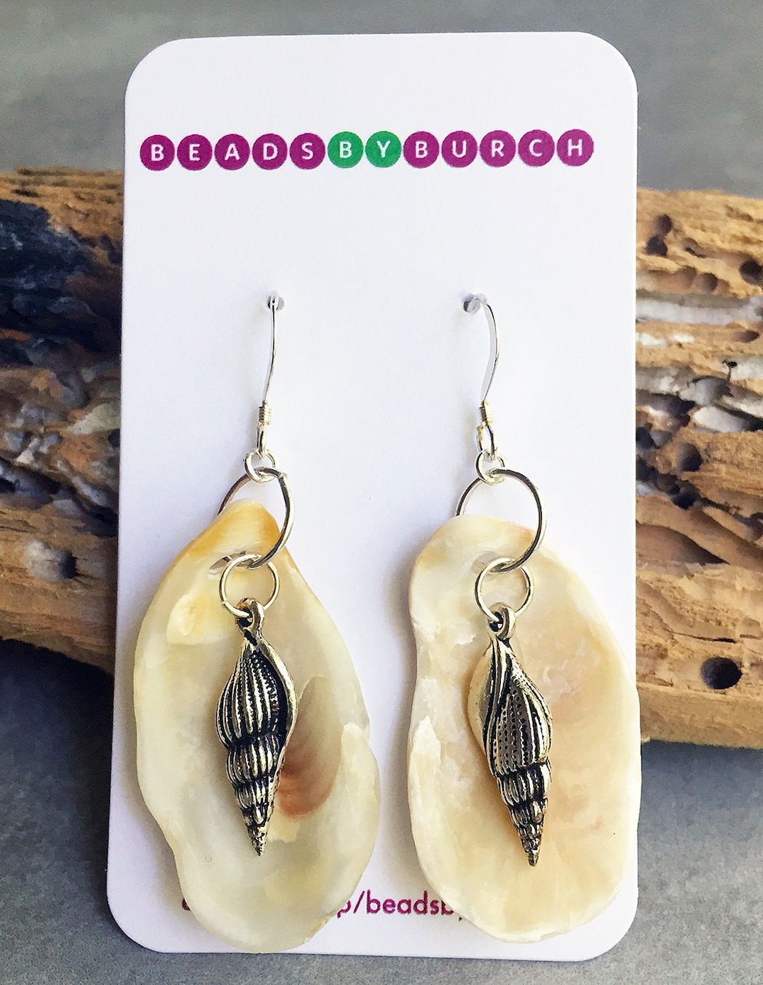 2 Hand Picked Sea Shells From OBX Beaches in North Carolina Are Swirled ...