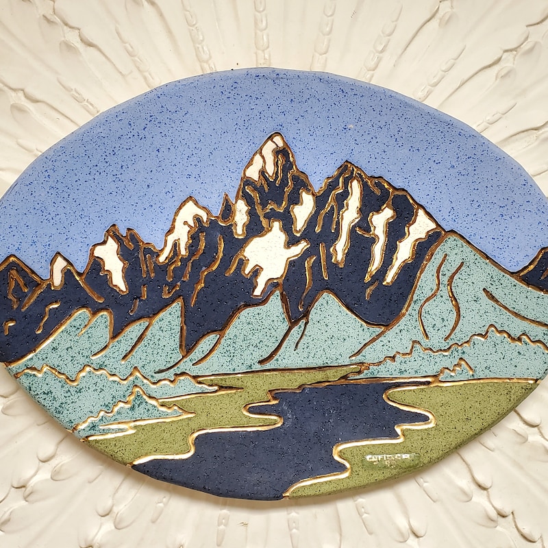 Mid Century Plates - Etsy