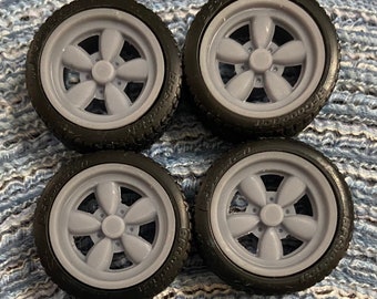 Staggered offset or Kustom wide rears. Hot Rod 3D printed 21 scale-inch ...
