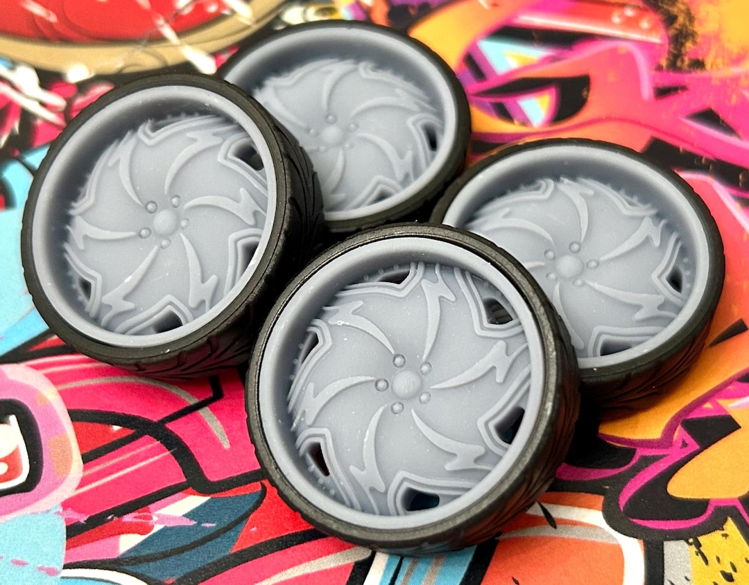 3D Printed 26 Scale-inch “rucci Dinero” Style Wheels for 1/24 1/25 ...