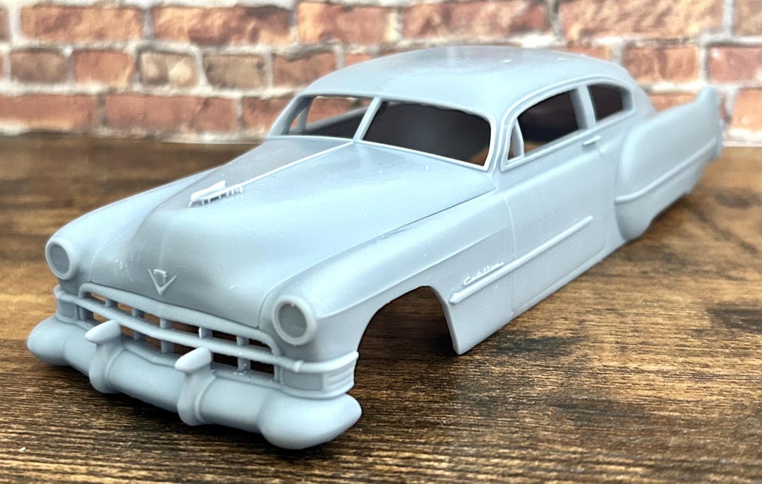 1/24 Scale: Chopped “1949 Cadillac Fastback” Model Car Body. 3D Printed ...