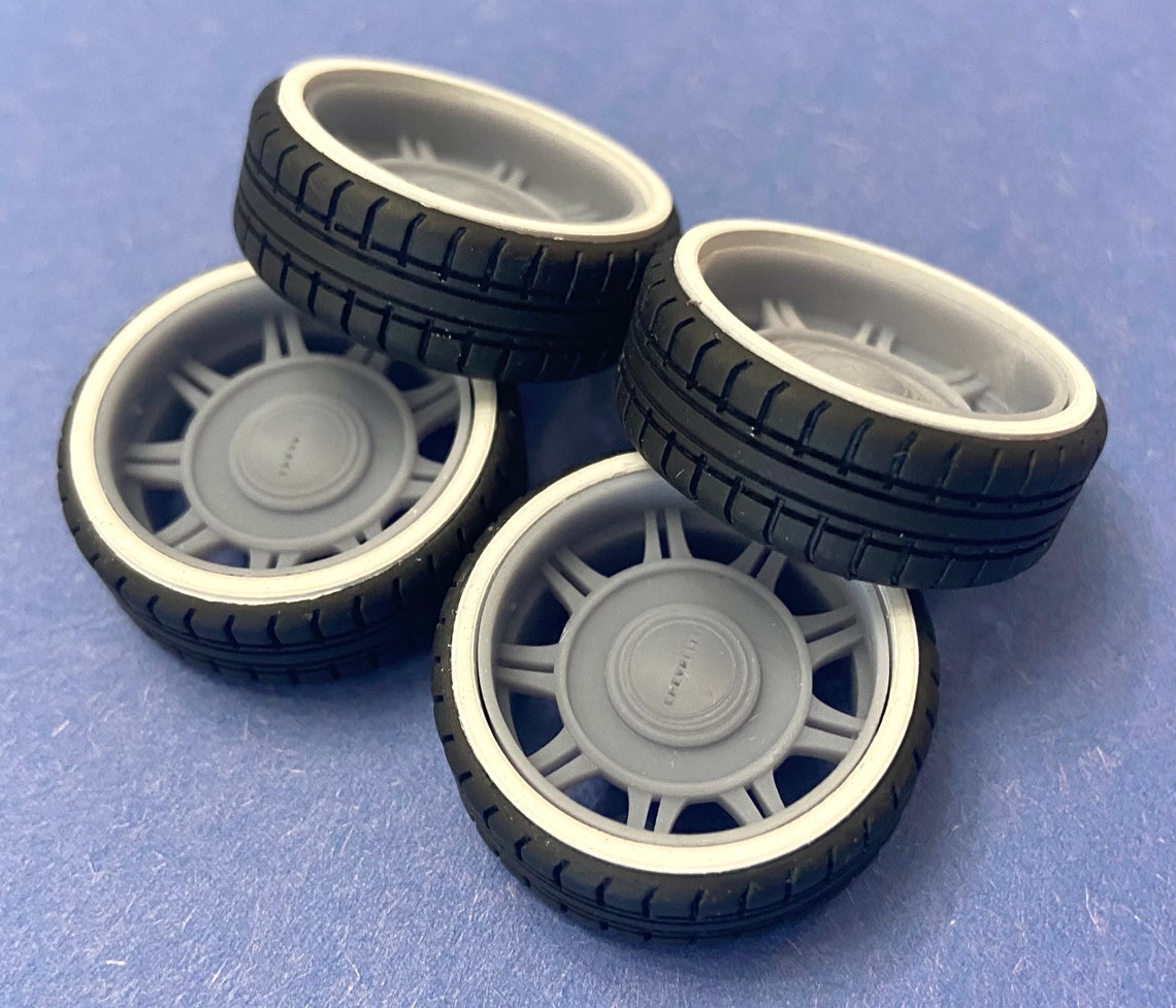 3D Printed 22 Scale Inch Chevy Restomod Wheels and Whitewall - Etsy