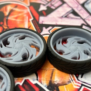 3D Printed 26 Scale-inch dubs Delirious Style Wheels for 1/24 1/25 ...