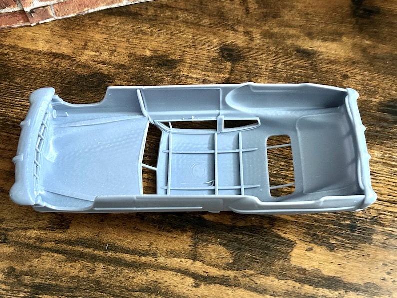 1/24 Scale: Chopped “1949 Cadillac Fastback” Model Car Body. 3D Printed ...