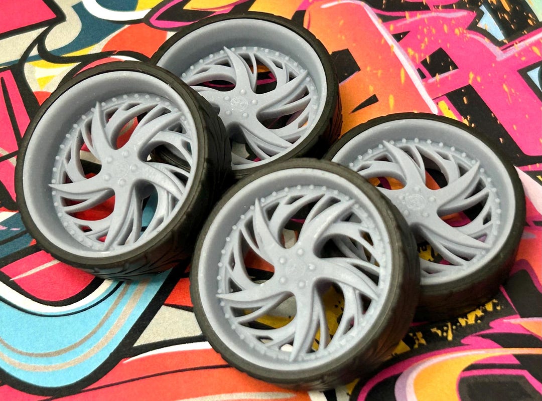 3D Printed 26 Scale-inch “rucci Forged” Style Wheels for 1/24 1/25 ...