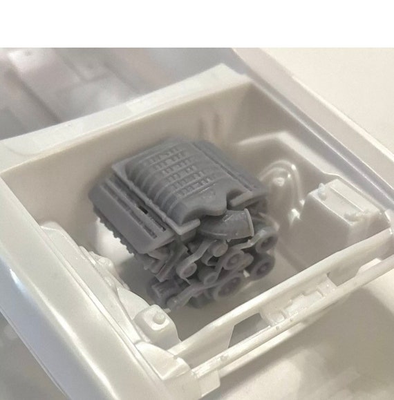 Resin 1/24 Hemi Hellcat Engine for Scale Model Cars1/25 3D - Etsy