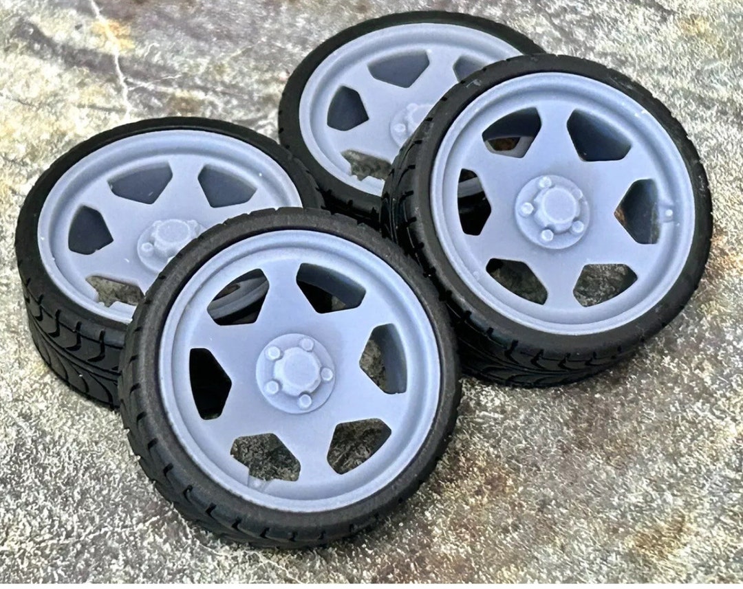 1/24 Scale: 24-inch “chevy SS454” Wheels and Tires; Resin;1/25 - Etsy UK