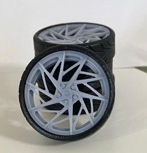 3D Printed 1/24 Scale 26-inch BC Forged EH351 Style Model Car - Etsy