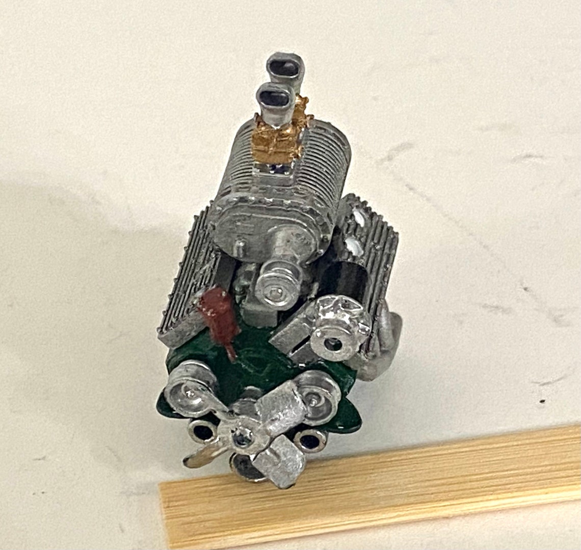 3D Printed Supercharged Ford Flathead Engine for Scale Model - Etsy