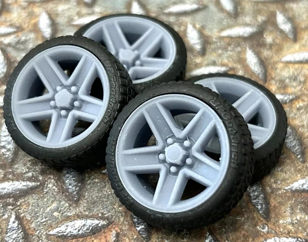 1/24 Scale 1982 Camaro Z28 Wheels for Model Cars, 21/20 Scale-inches ...