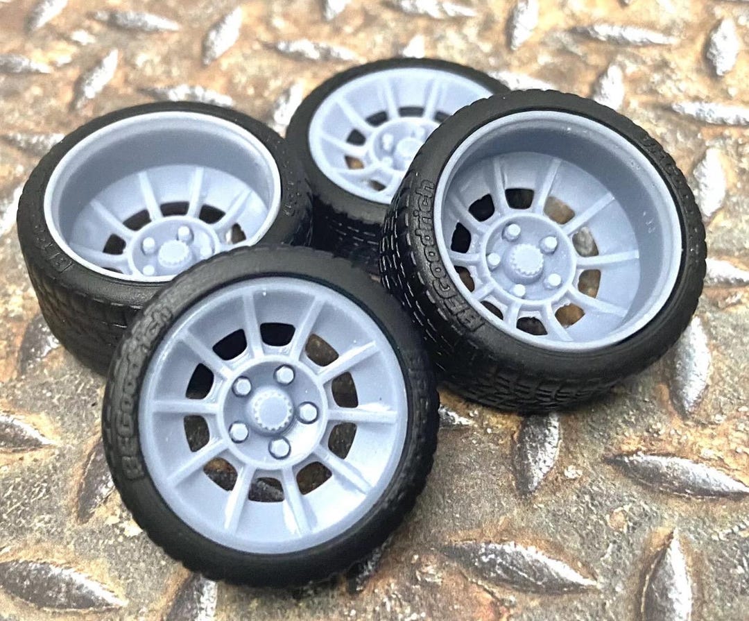 3D Printed 20/21 Scale-in. “american Racing Vector” Style Wheels on ...