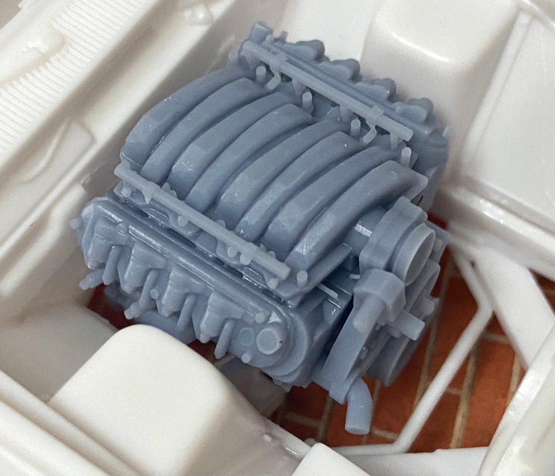 Resin 1/24 Chevy LS3 Engine for Scale Model Cars,1/25, 3D Printed - Etsy