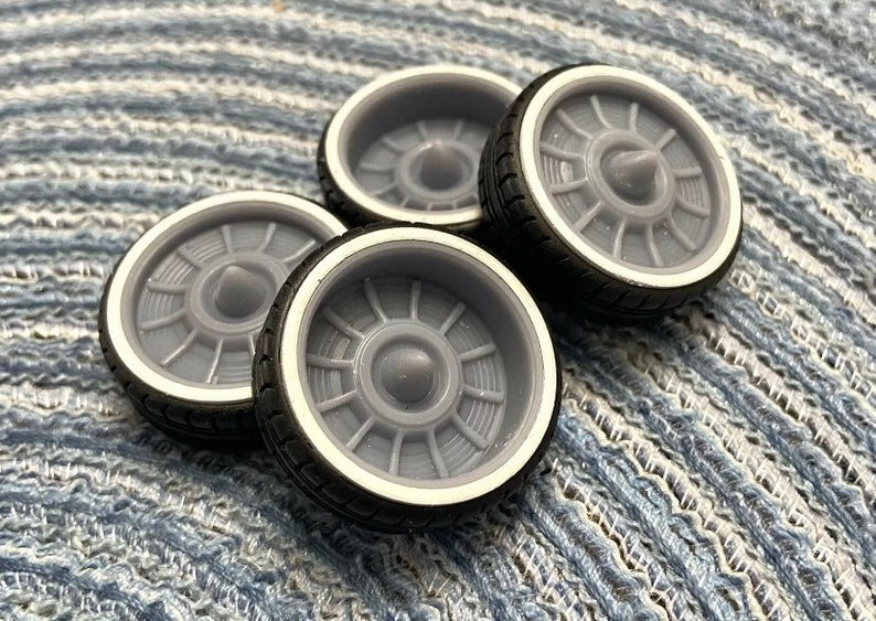 3D Printed 22 Scale Inch Cadillac Resto-mod Wheels W/bullets | Etsy