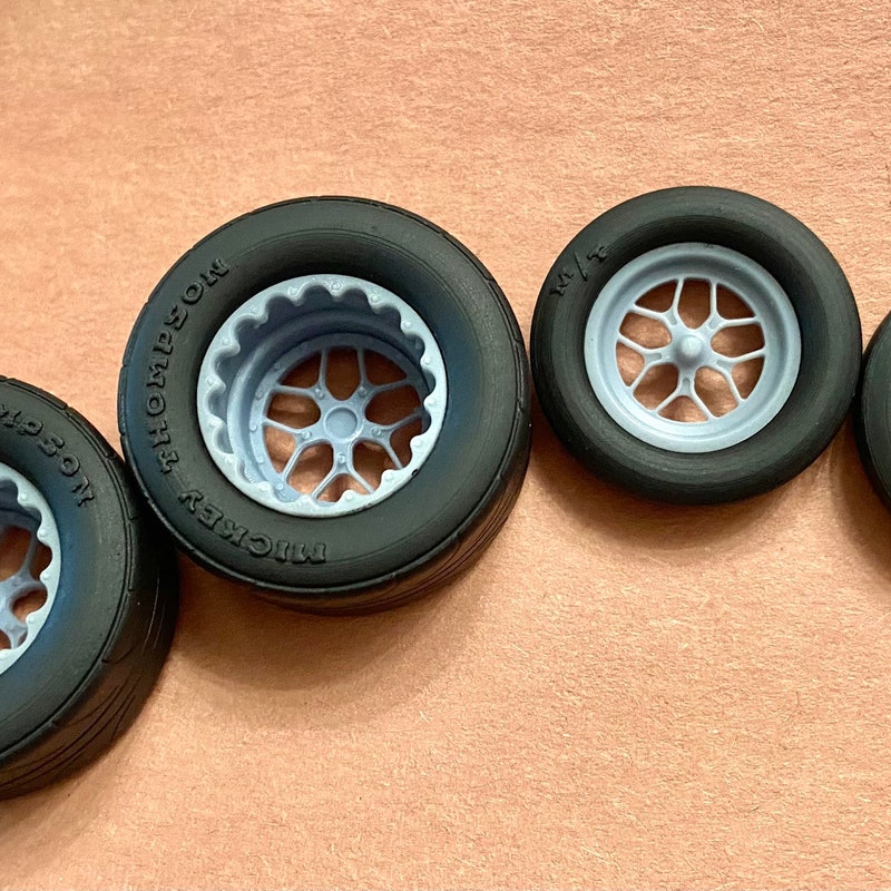 1/24 Scale Drag Tires - Etsy