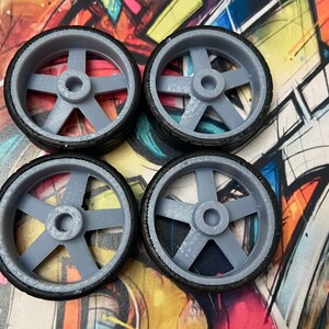 1/24 Resin: 26 Scale-inch “IROC” Style Model Car Wheels/tires, 3D Print ...