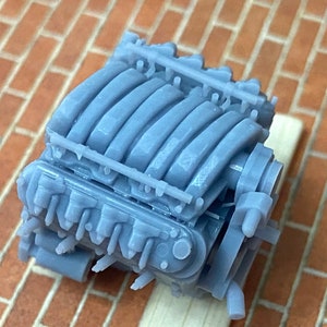 Resin 1/24 Chevy LS3 Engine for Scale Model Cars,1/25, 3D Printed - Etsy