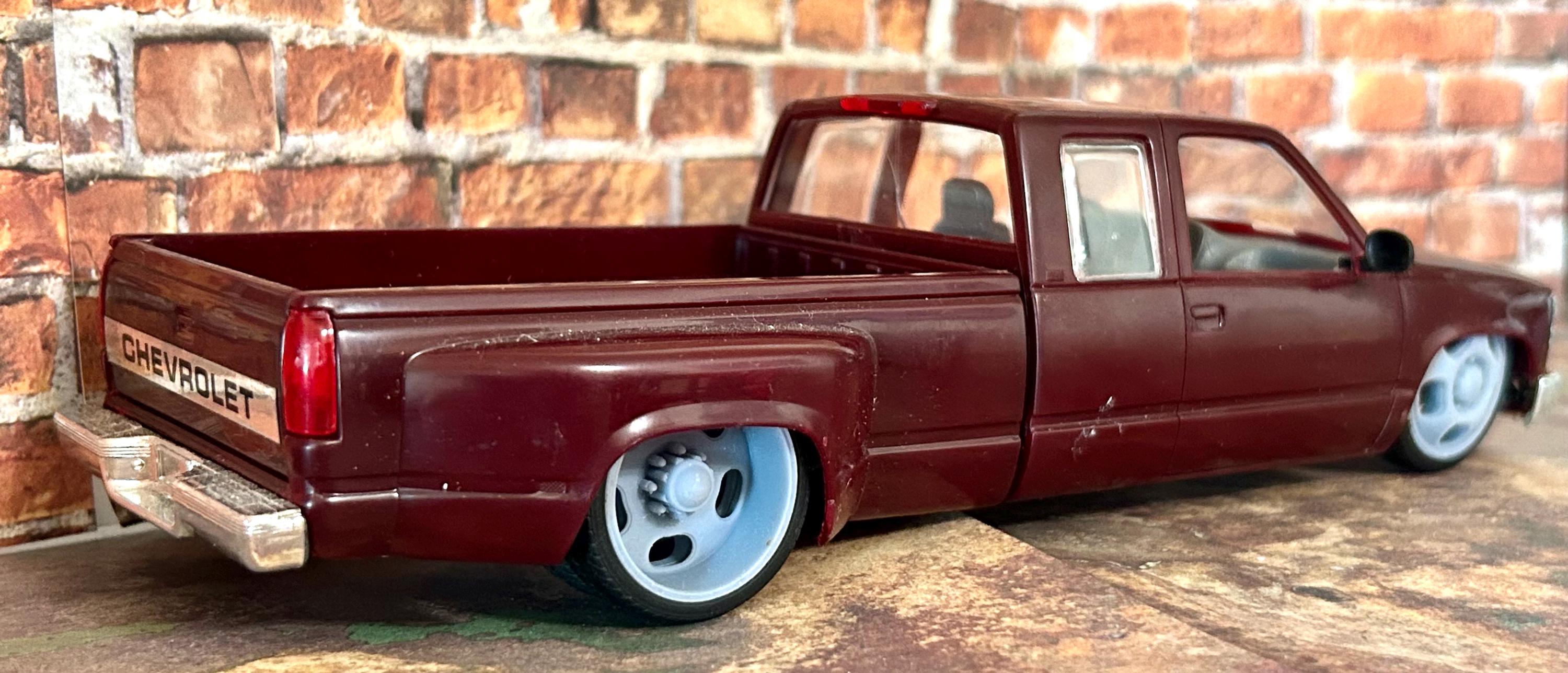 Resin 1/24 Scale: 26-inch “intro Kidney Bean HD8” Dually Wheels W/ Low ...