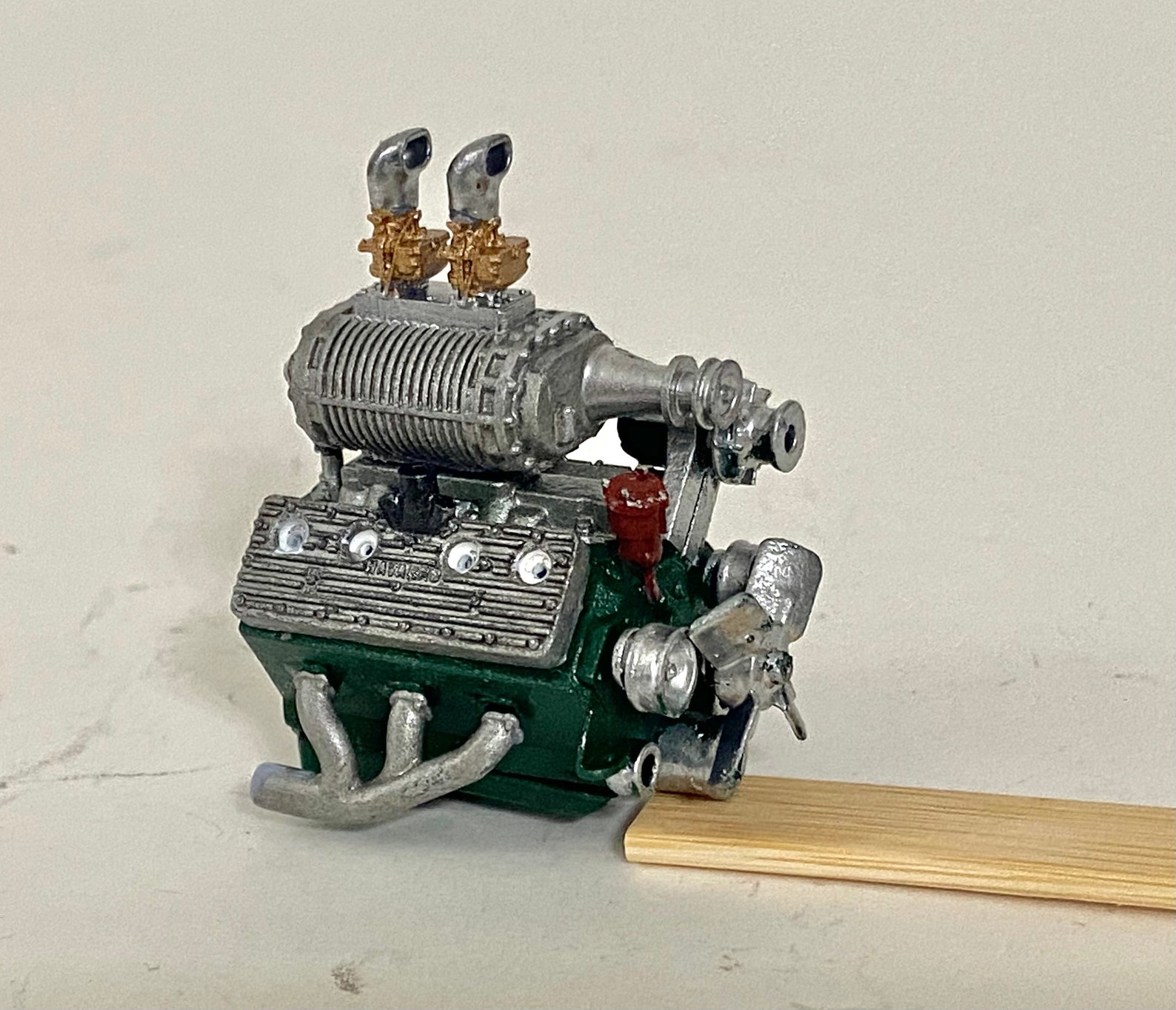 3D Printed Supercharged Ford Flathead Engine for Scale Model - Etsy