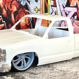 3D Printed 26 Scale-inch “ATL 404” Style Wheels for 1/24 1/25 Model Car ...