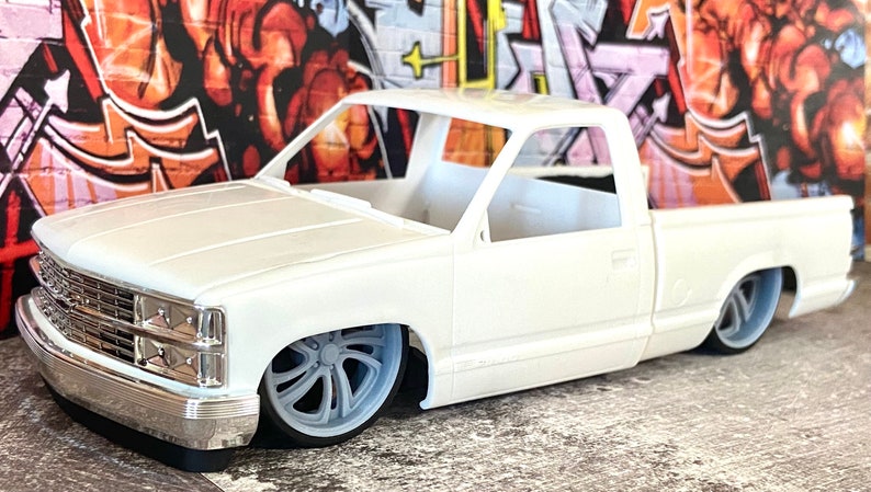 3D Printed 26 Scale-inch “ATL 404” Style Wheels for 1/24 1/25 Model Car ...
