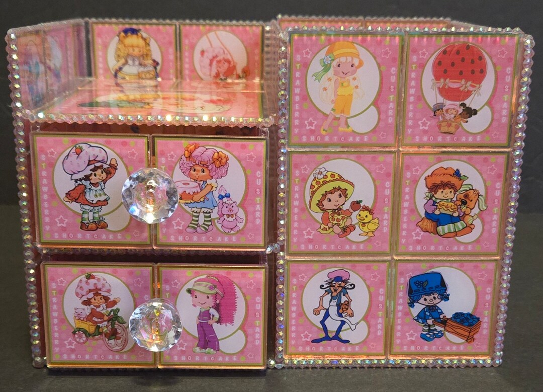 Strawberry Shortcake Acrylic Box/organizer - Etsy