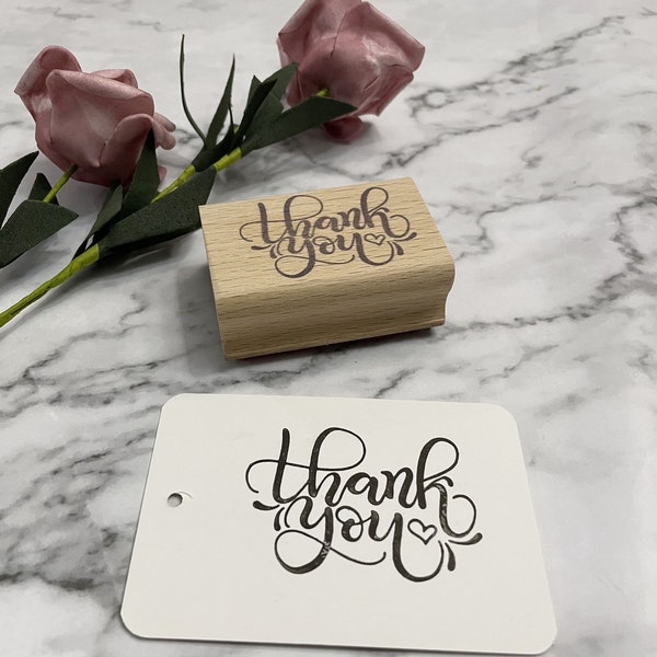 Thank You Stamp - Etsy