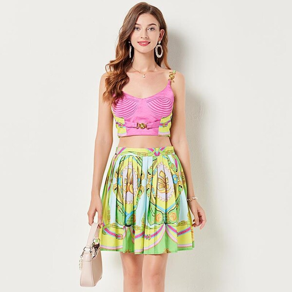 Two Piece Mini Dress - Etsy